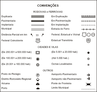 Questões | Questões de Legenda - Cartografia - Geografia
