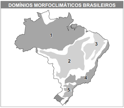 Questões de Geografia - Domínios climáticos - 2014